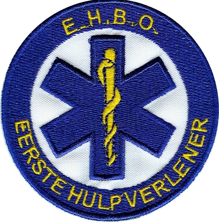Logo Borduring Star of Life EHBO