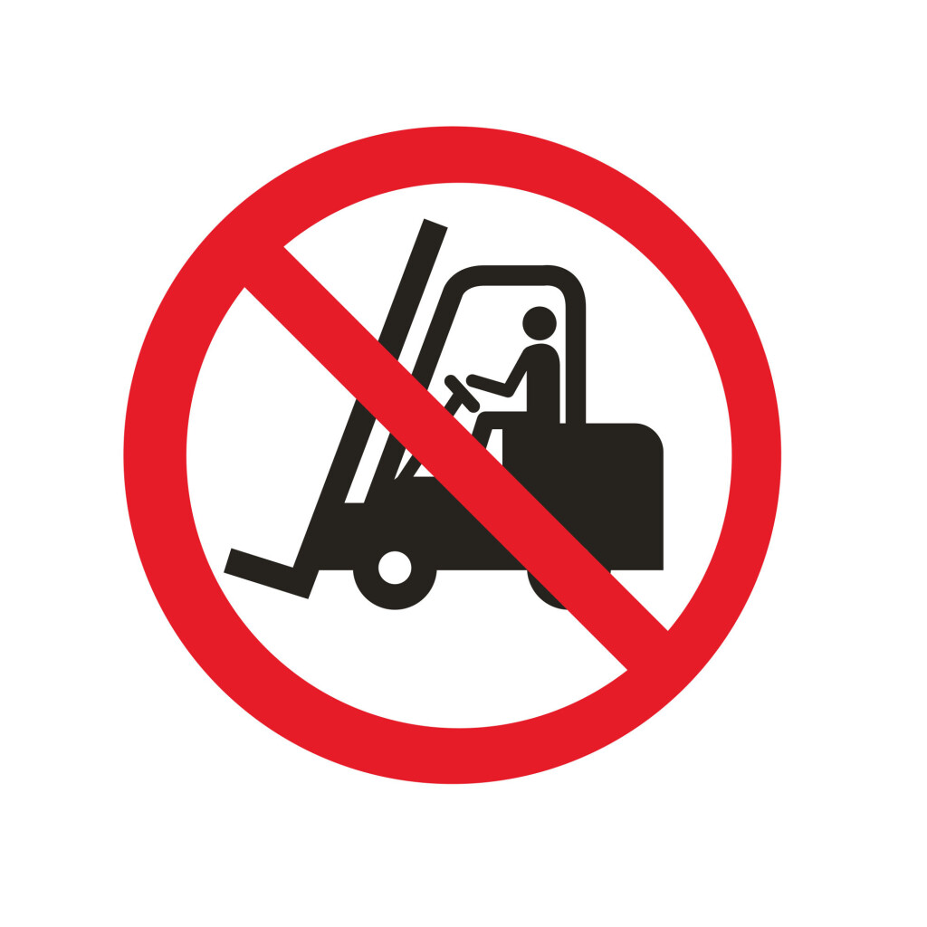 Verbod: Verboden voor transportmiddelen